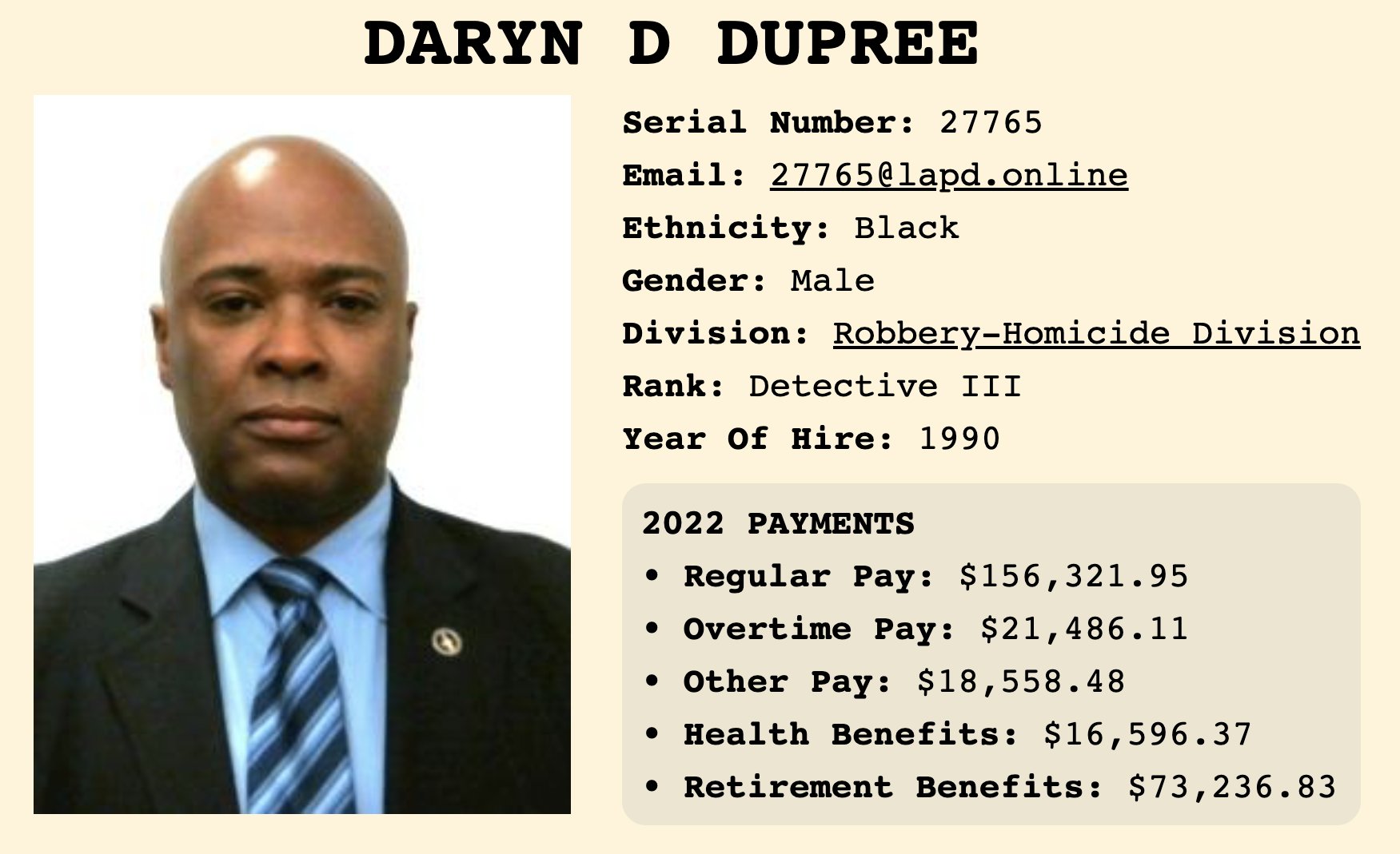 Lapd Homicide Detective