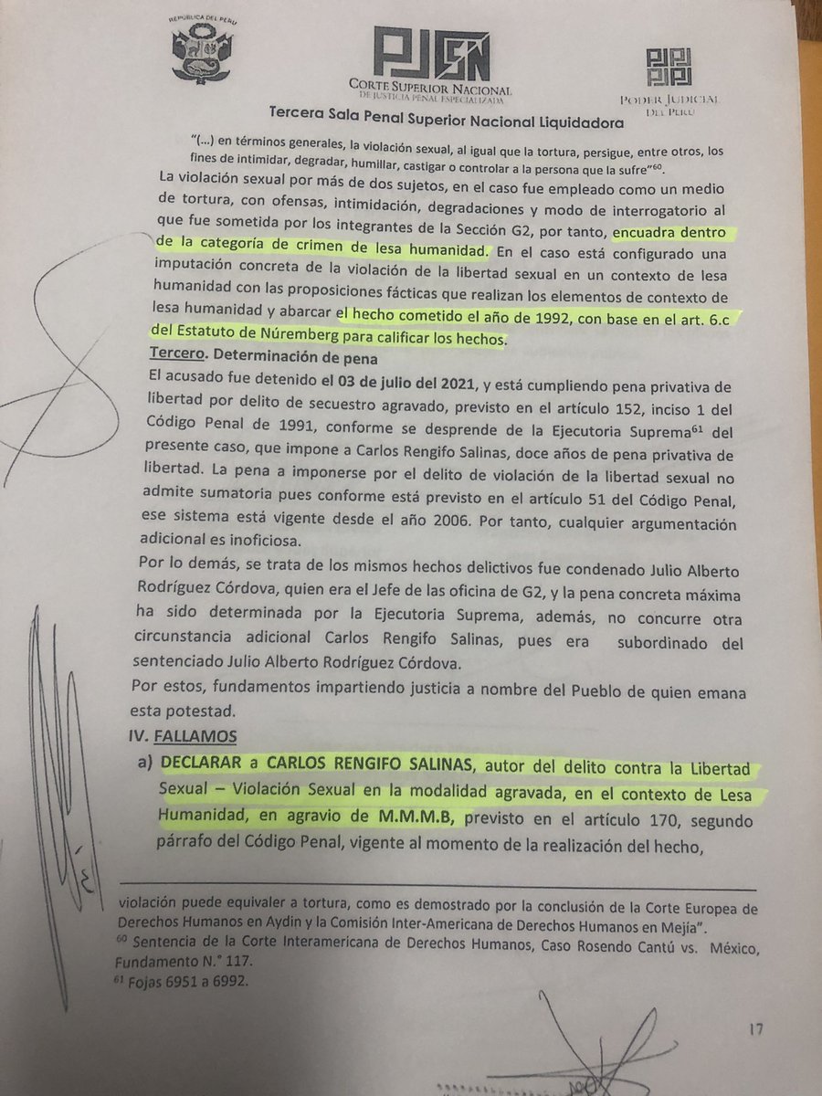 Carlos Rivera Paz On Twitter Corte Penal Nac Emite Sentencia