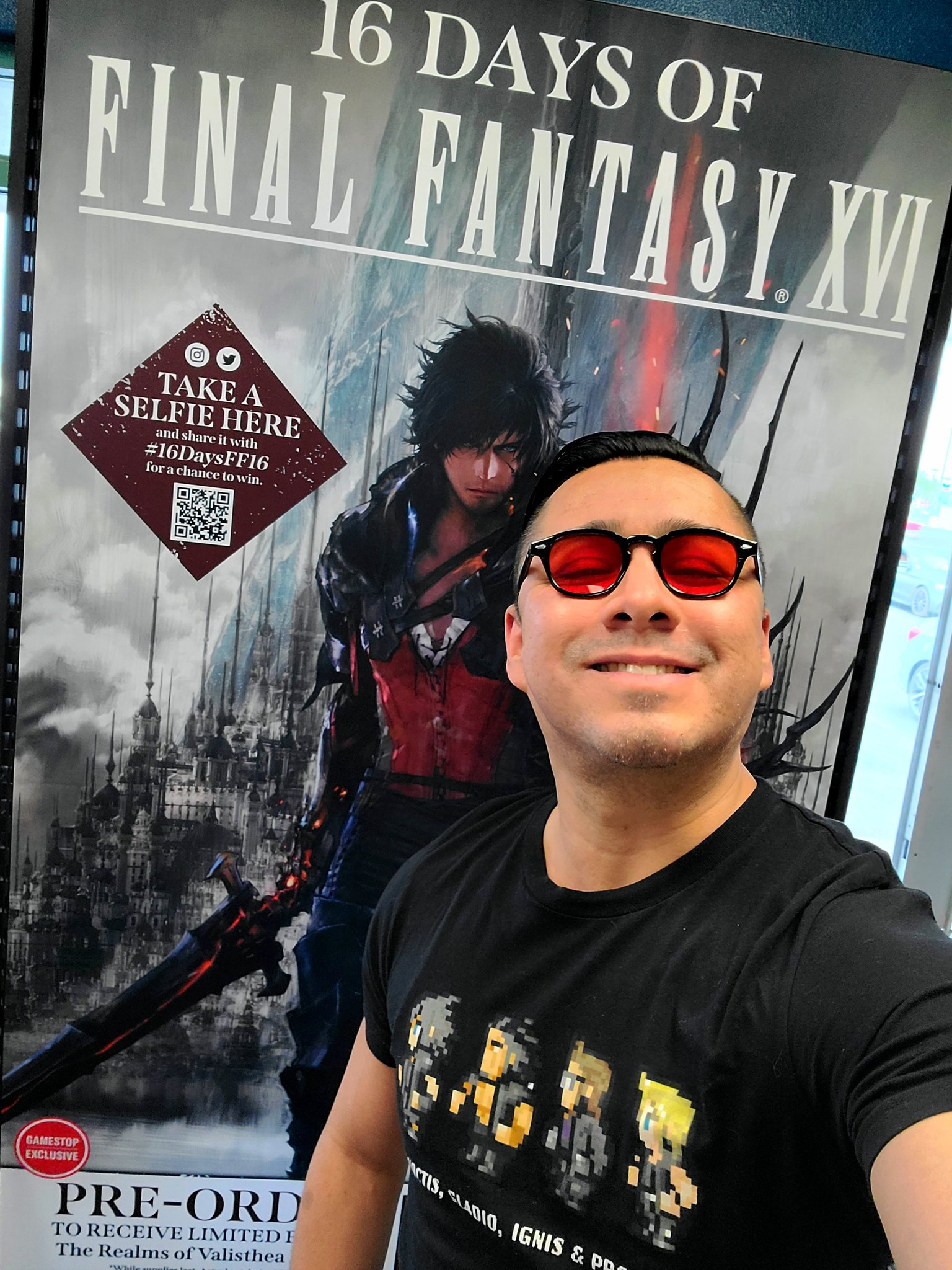 Hunter Video Gamer 🌟🍄🐸 on Twitter: "TAKE A SELFIE HERE and share it with #16daysff16 for a ...