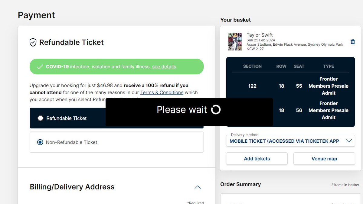 ม ⚡️🏳️‍🌈 🐾#สมรสเท่าเทียม on Twitter: "wtf @Ticketek_AU i was here and got kicked outttt"