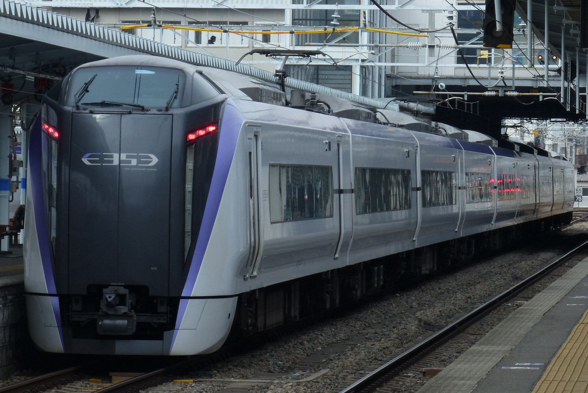 のんたん/けたみと on Twitter: "#1日1列車 Part20 形 式:JR東日本E353系S112編成 撮影場所:篠ノ井線/大糸線 松本駅 日 時: 2020年1月12日 ...