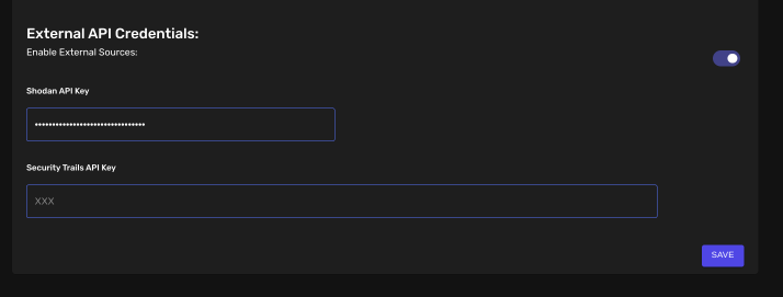Nova Security on Twitter: "New day, new improvements! On popular request: Add external API Keys ...