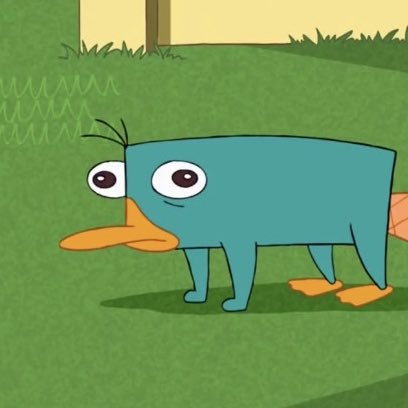 Real Perry the Platypus on Twitter: "Tried the Grimace shake"