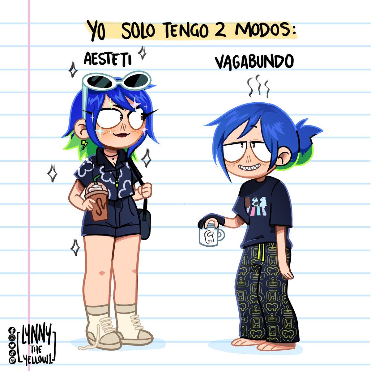 SemiDraws🔞🇨🇴 on Twitter: "RT @lynnytheyellow1: 90% vagabundo 10% AESTETI