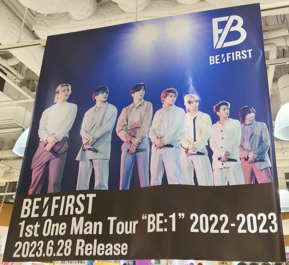 タワーレコード梅田NU茶屋町店 on Twitter: "【#BEFIRST】 『BE:FIRST 1st One Man Tour "BE:1" 2022-2023』 本日発売日です🙆🏻‍♀ ...