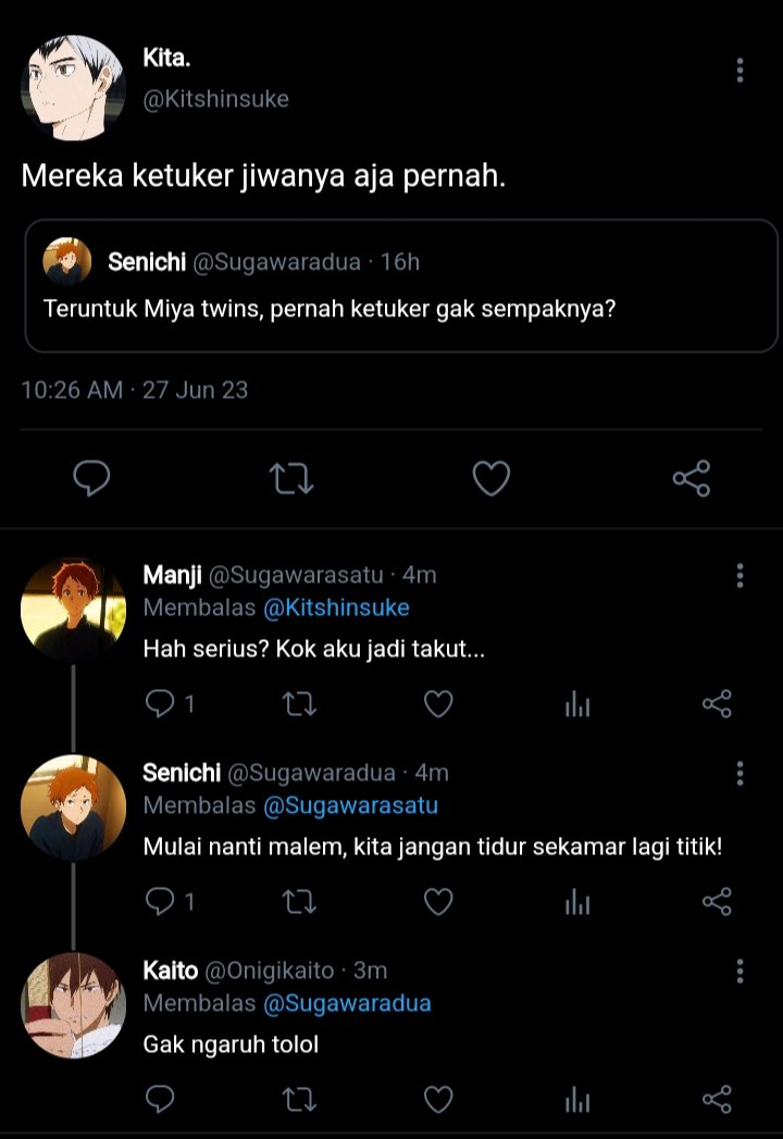 Allll on Twitter: "Pertanyaan keenam belas."