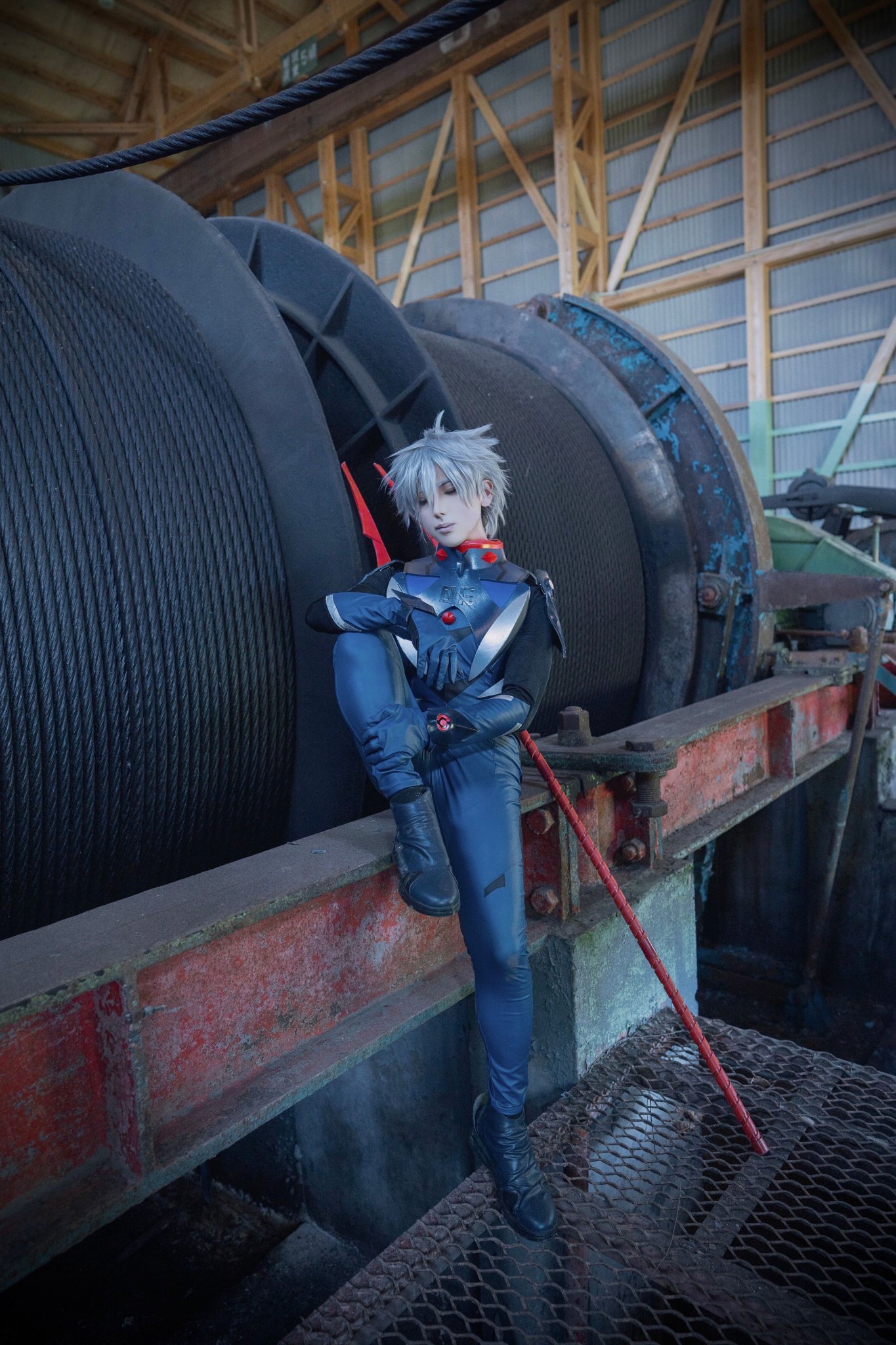 QOOALA🦋🍸 on Twitter: "cos.EVANGELION Kaworu Nagisa _____________ >Longinus