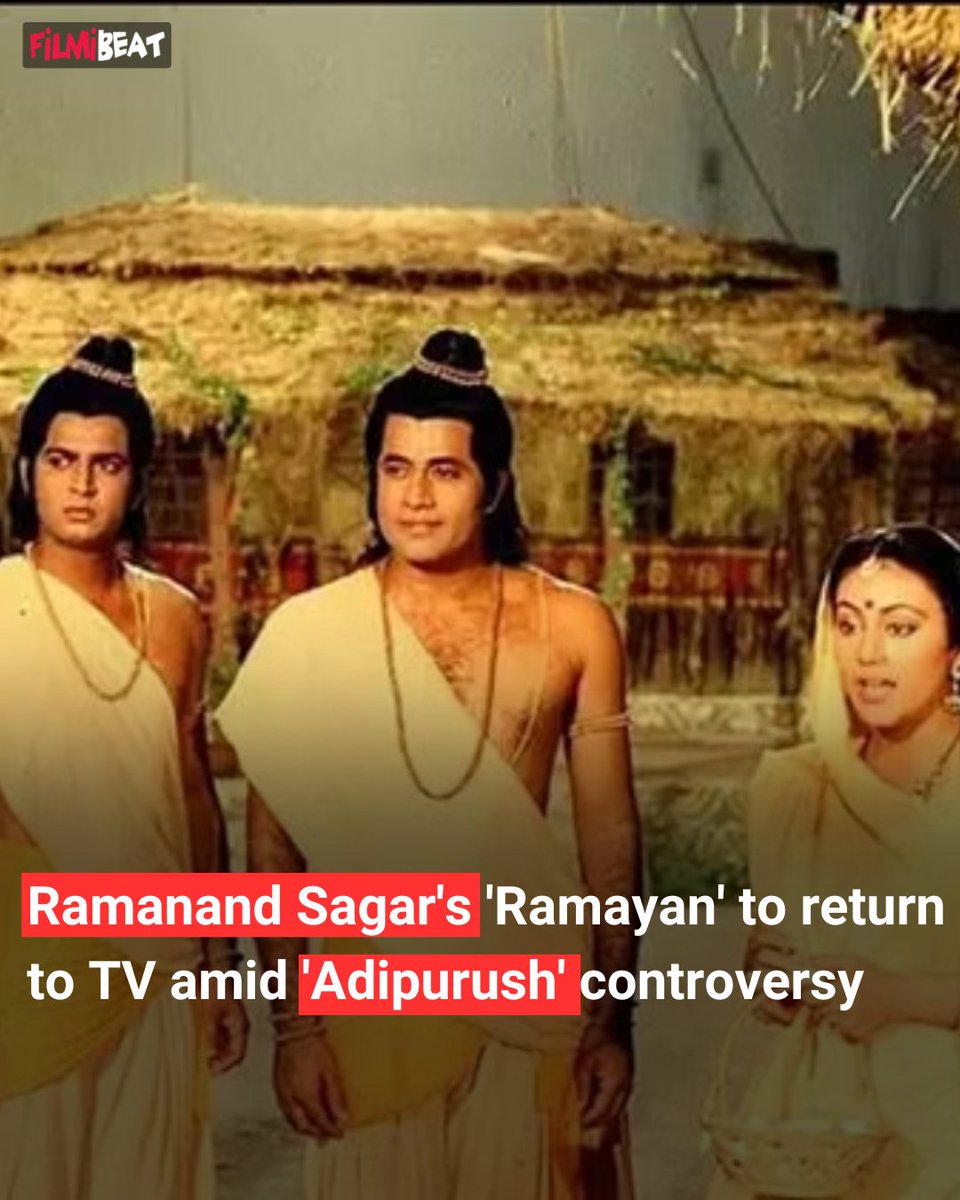 FilmiBeat on Twitter: "Ramanand Sagar's TV show 'Ramayan' will return to television and will ...