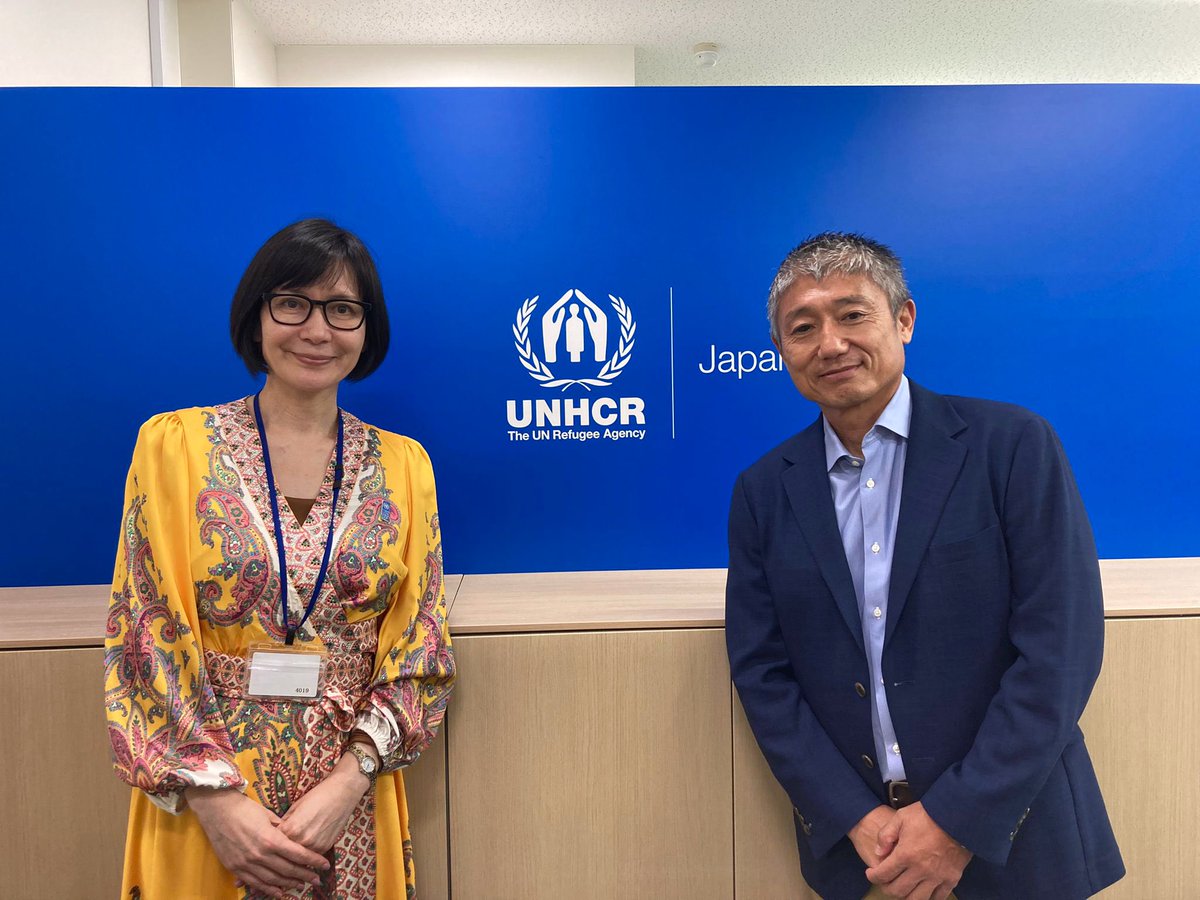 Hideko Hadzialic on Twitter: "Great to visit our dear UNHCR Japan Representative Mr. Ayaki Ito ...