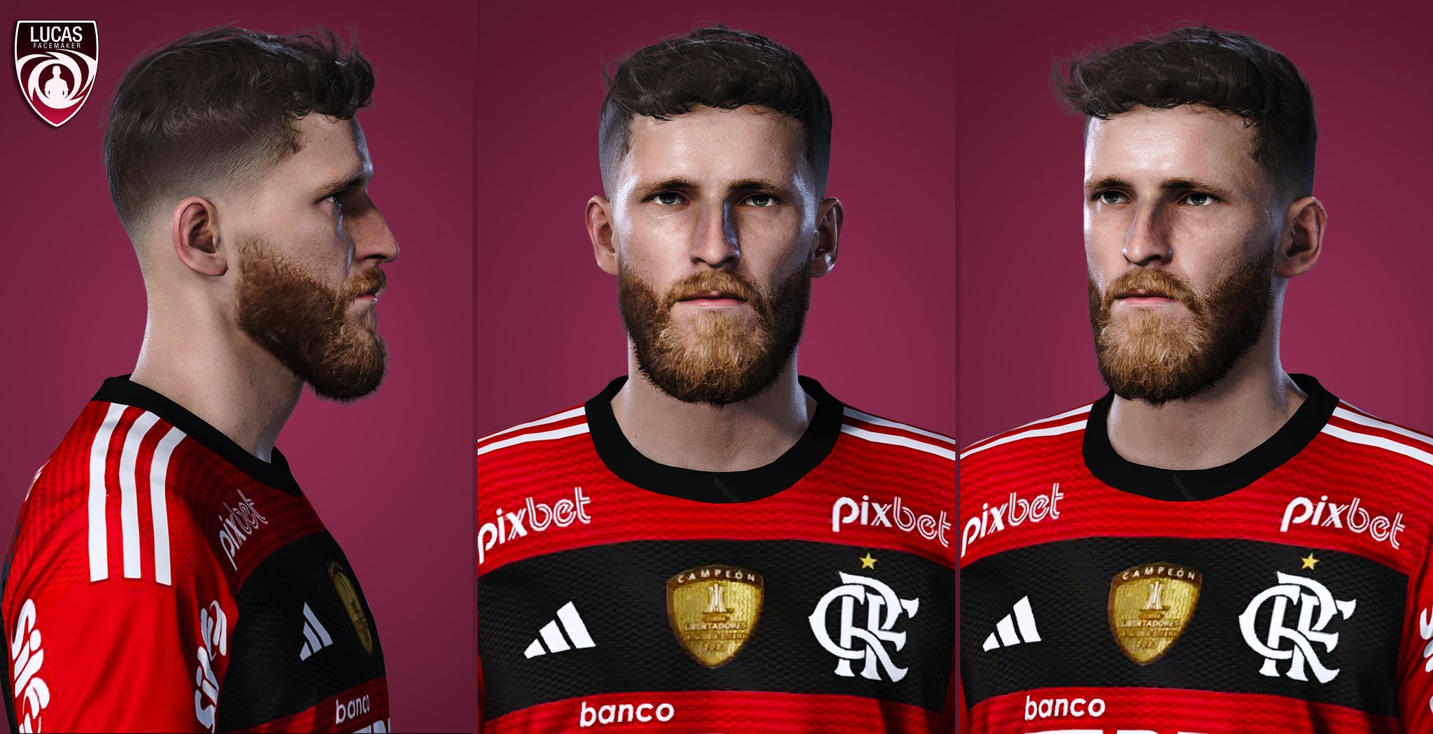 Lucas Facemaker on Twitter: "🔴⚫️Léo Pereira - Flamengo . To buy individually: https://t.co ...
