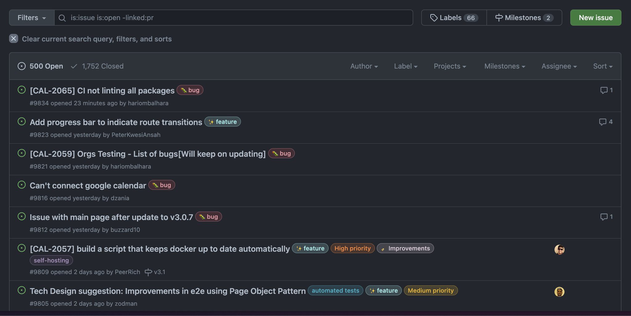Afrie Irham on Twitter: "protip: use -linked:pr when browsing to filter out issues with PR ...