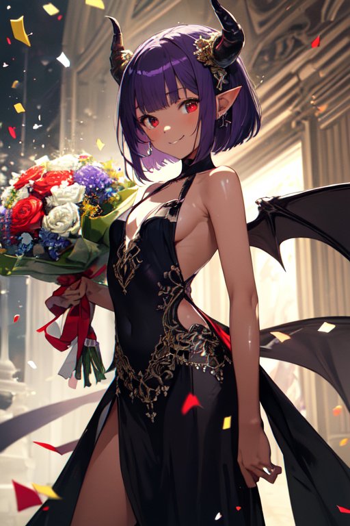 みやま@AIイラスト on Twitter: "@Shion_aiart 紫御さん🎉2300フォロワー達成🎊 おめでとう御座います .(*´ `*) . ボチボチ楽しんで行きましょ〜( ˶'ᵕ ...