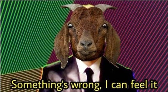 Goat Meme Feels Good
