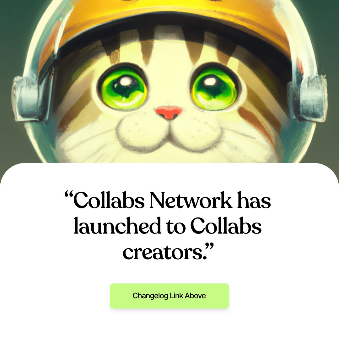 Astrocat on Twitter: "Shopify Product Update 🔥 Collabs Network has launched to Collabs creators ...