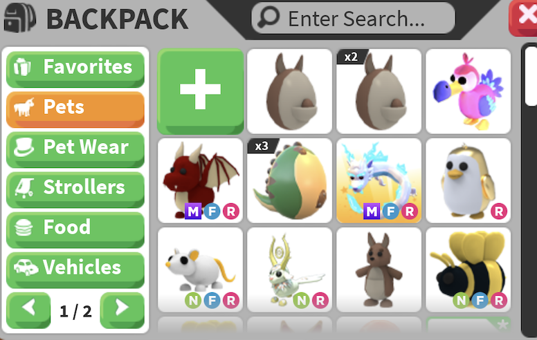RR - not very active on Twitter: "Selling all my Adopt Me AM pets for ROBUX! (through gamepasses ...