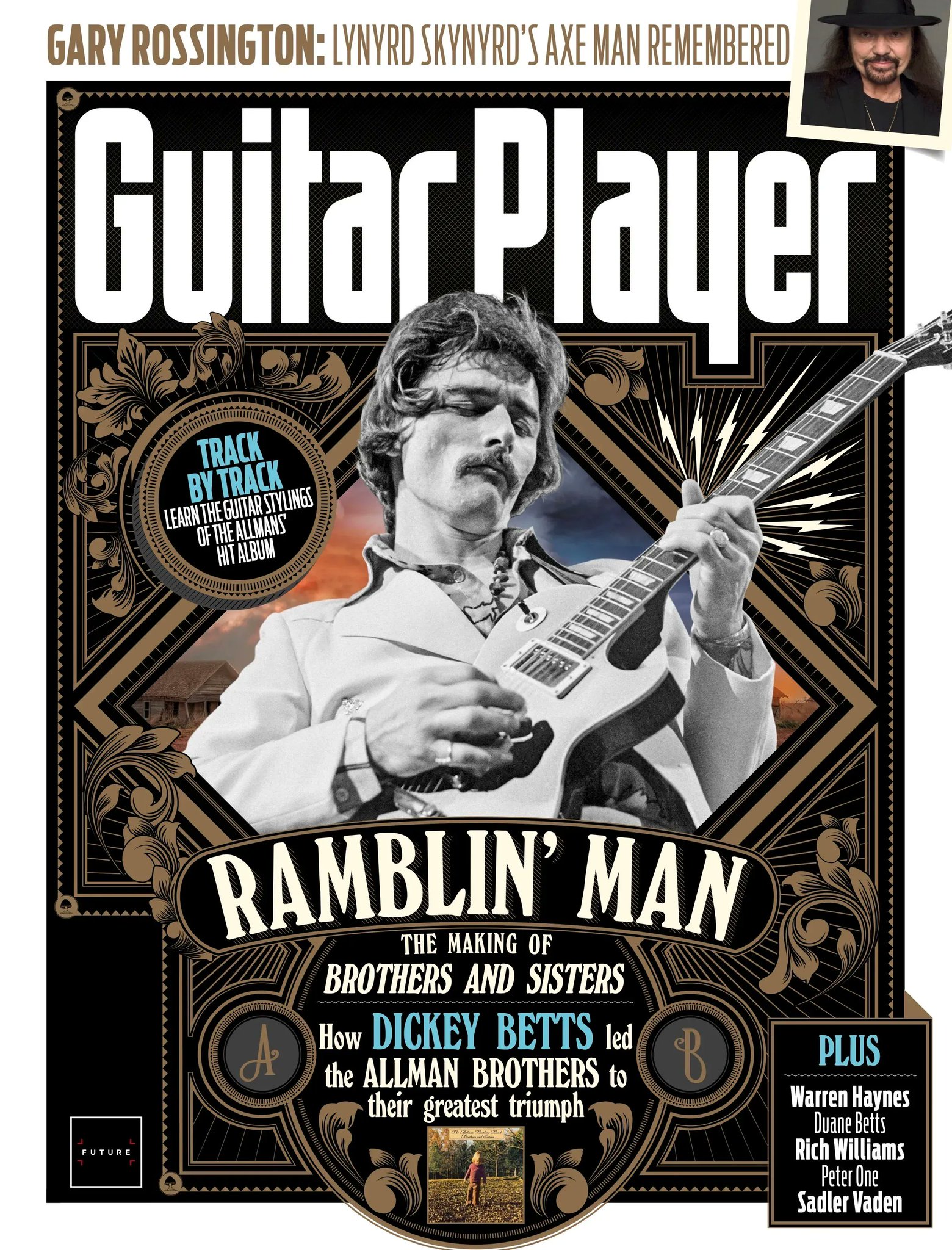 Allman Brothers Band on Twitter: "The new issue of Guitar Player Magazine is out and Dickey ...