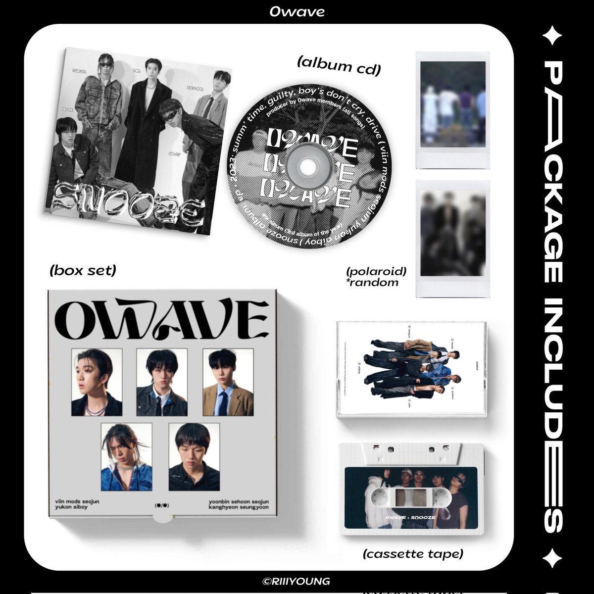 bunny ꒱ on Twitter: "RT @riiiyoung: ⠀⠀0wave * 𝘯𝘦𝘸 𝘢𝘭𝘣𝘶𝘮 (2023) ★ snooze ★"