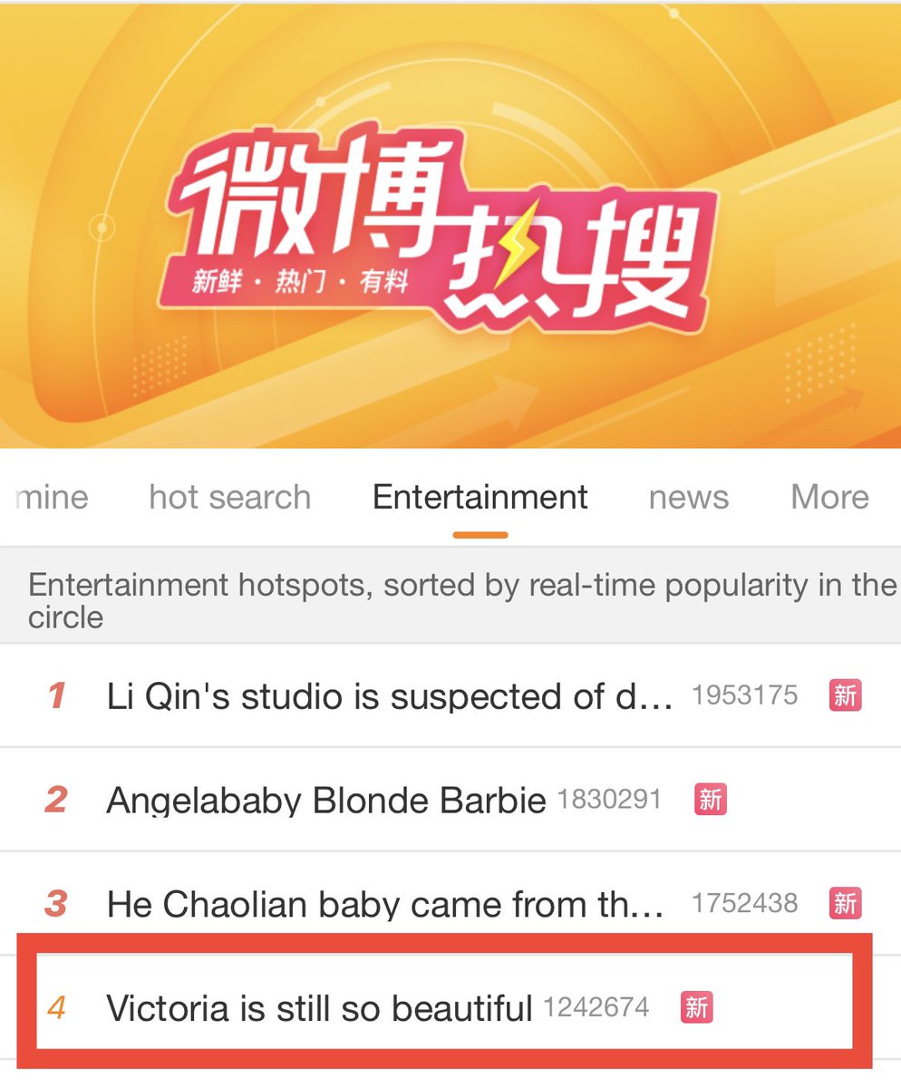 𝒗𝒊𝒄𝒕𝒐𝒓𝒊𝒂 𝒂𝒓𝒄𝒉𝒊𝒗𝒆 on Twitter: "Current trending topic in weibo #songqian #victoriasong #宋茜 #빅토리아"