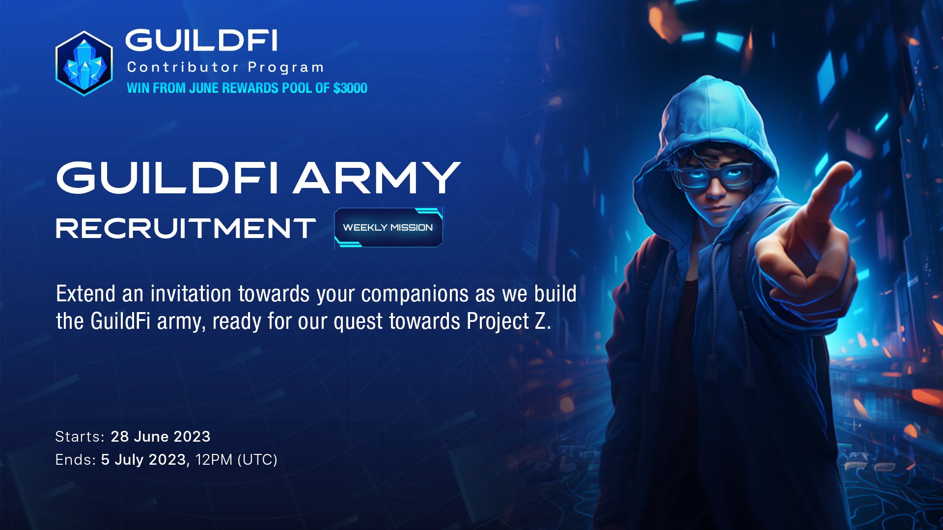 GuildFi on Twitter: "🦾 Contributors, it is time for the mighty #GuildFi army to rise, bound ...