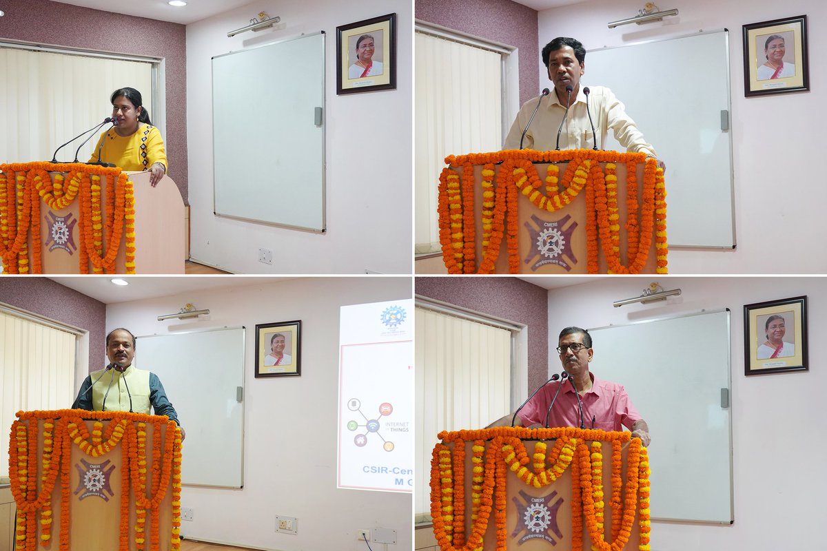 Csir Cmeri On Twitter Csir Cmeri Is Organizing High End Workshop Karyashala On Internet Of