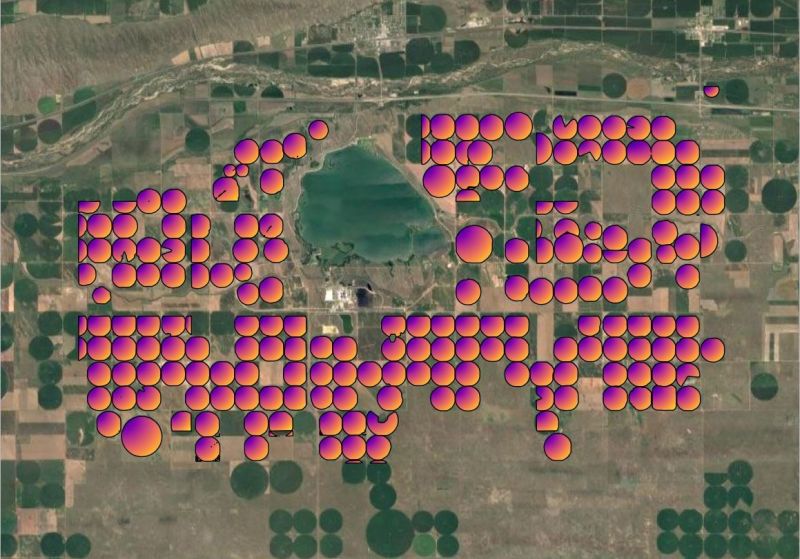 Qiusheng Wu On Twitter Identifying Central Pivot Irrigation Boundaries By Simply Using The