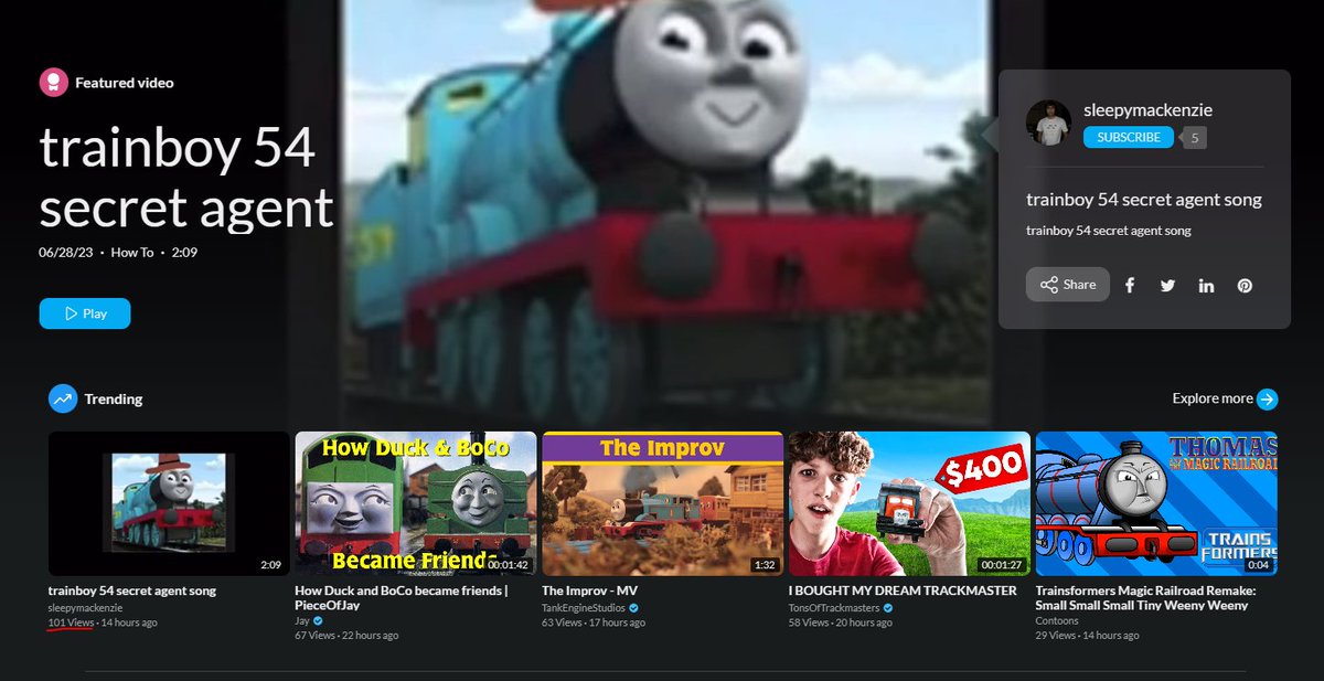 Kaikki on Twitter: "We couldn't think of a more fitting video to be the first with 100 views ...