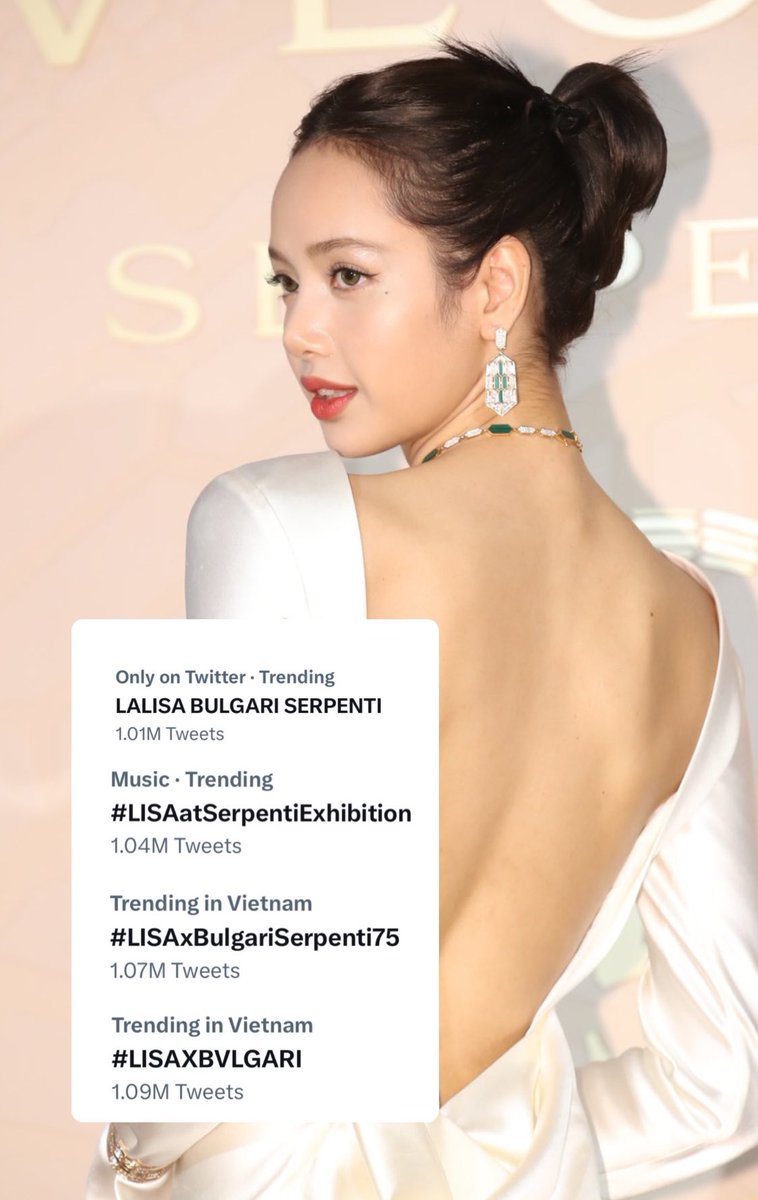 TEAM LISA PH on Twitter: "All of our hashtags for todays has surpassed 1 Million tweets ...