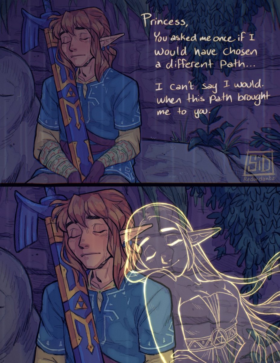 「Age [ #Zelink week 2022 ]」Sid~💫💞🌿の漫画