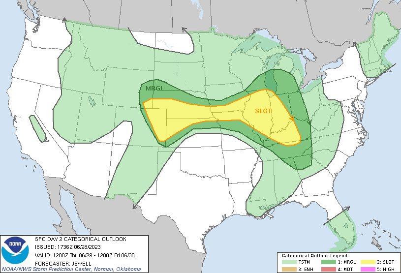 Storm Prediction Center Convective Outlook