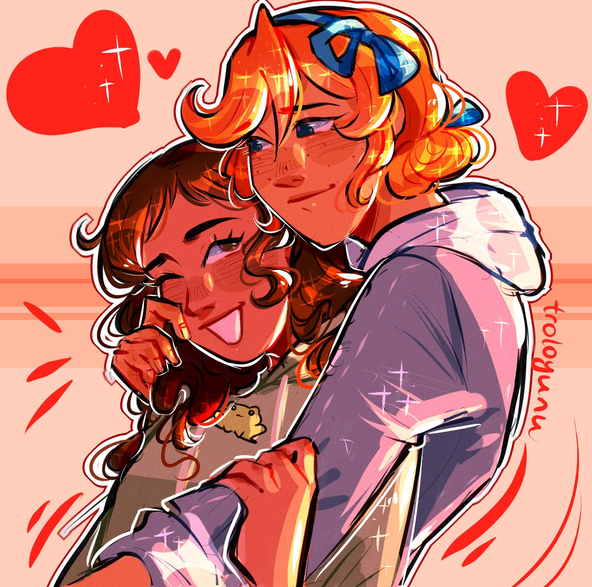 troloyunu | C0MMS open @ pinned on Twitter: "Day 1 of drawing WLW everyday for a month! Starting ...