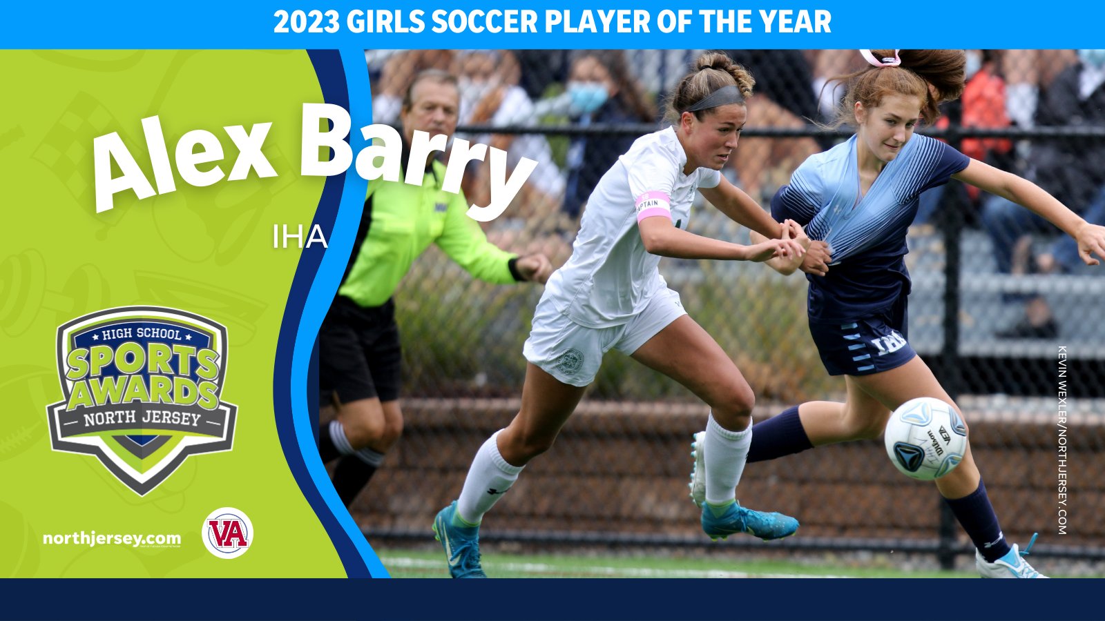 Varsity Aces on Twitter: "And the winner is.... Alex Barry of IHA! #NJSportsAwards https://t.co ...