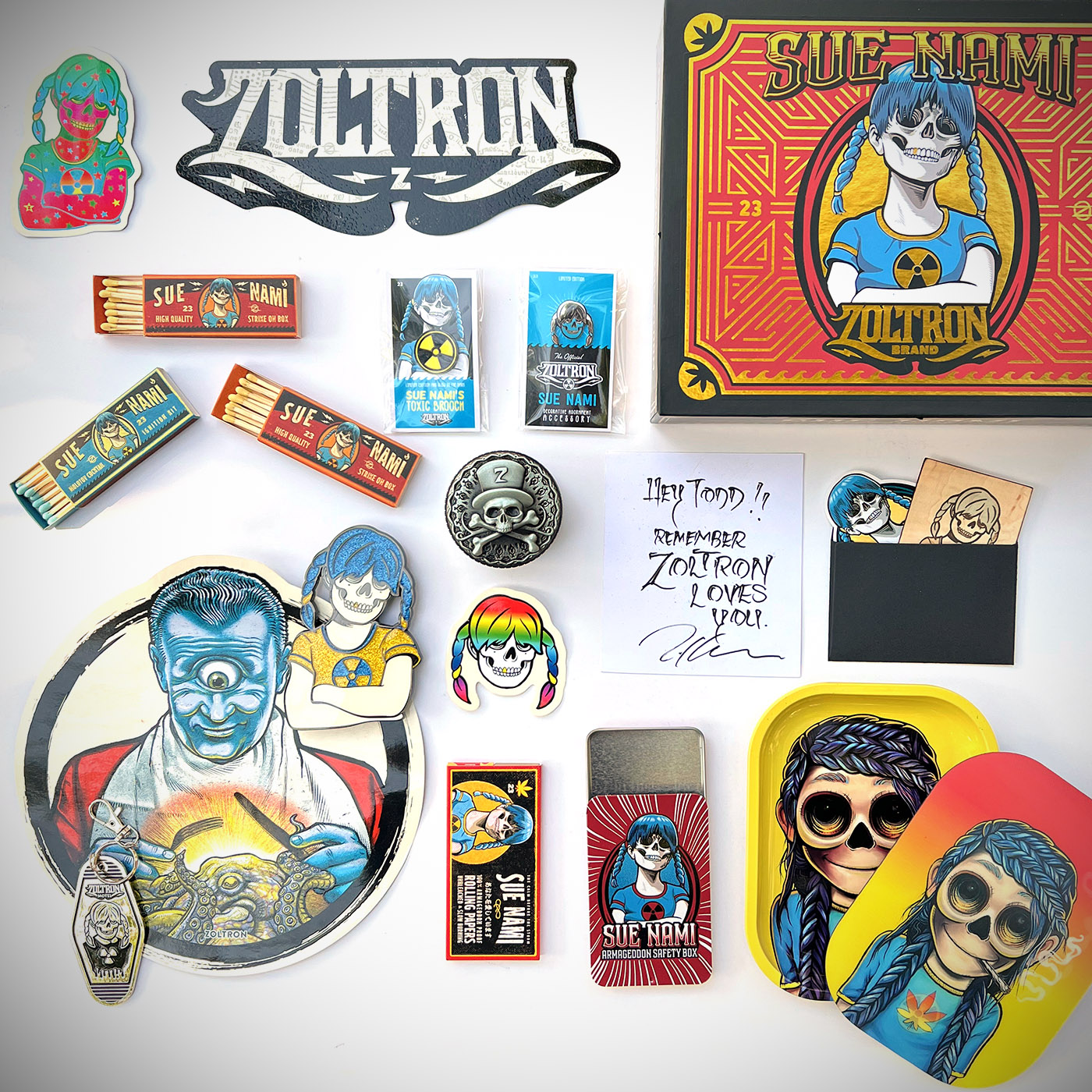 Todd Slater on Twitter: "I got this remarkable care package from @zoltron and had to share it ...