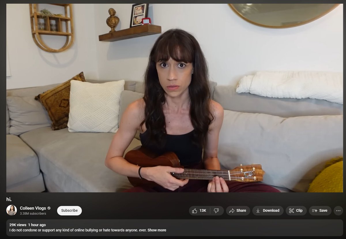 Milo on Twitter: "colleen ballinger just revolutionised the "youtuber apology trope" by SINGING ...