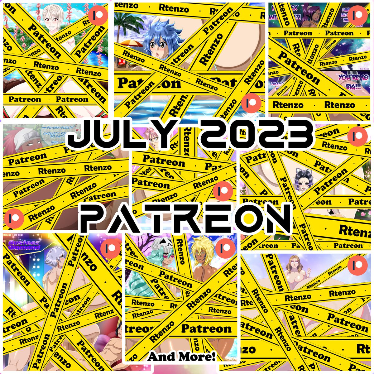 Rtenzo🌸 On Twitter Preview Of My Patreon Subscribestar Fanbox In