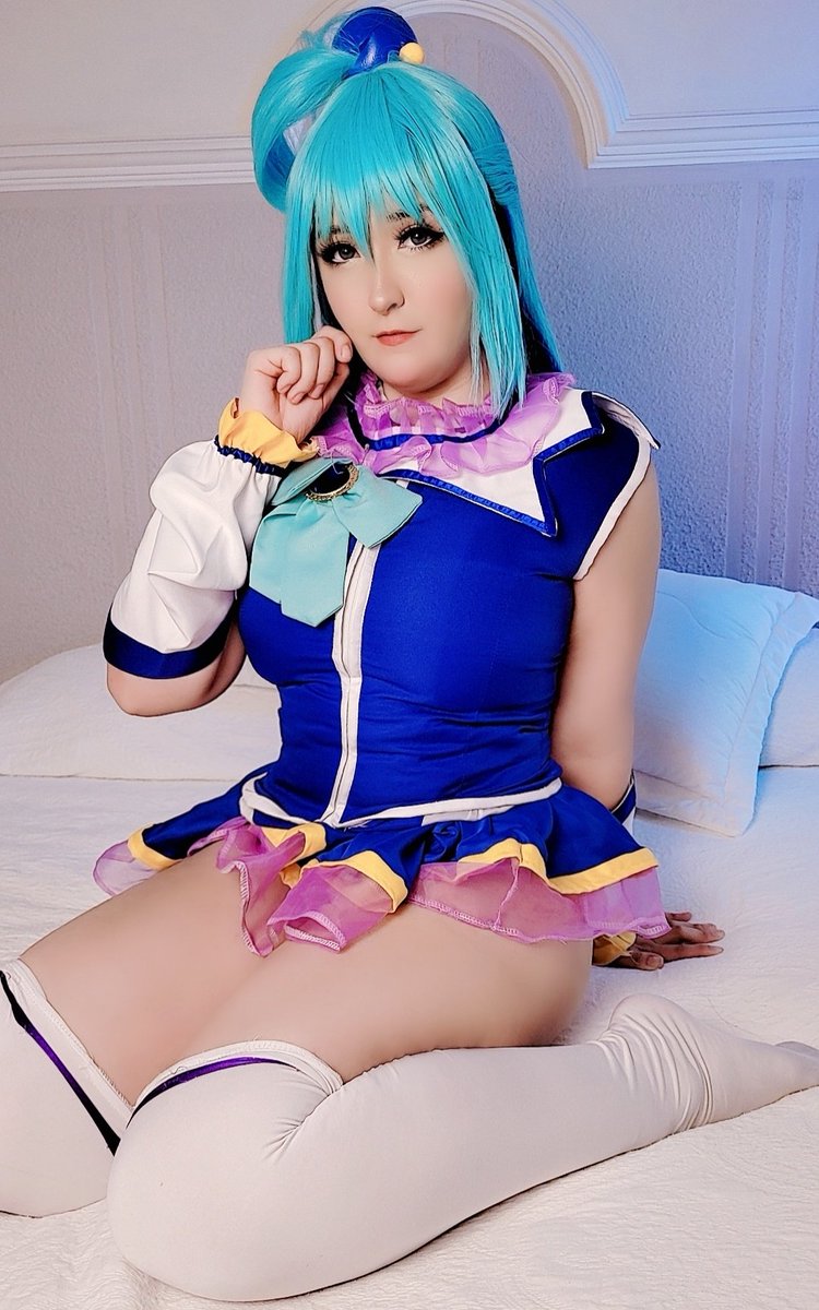 Roxii Cosplay 💲15usd RoxiiFans💦 on Twitter: "Aqua💦 Kono Suba ️ El set🔥 de Aqua ya está listo ️ ...