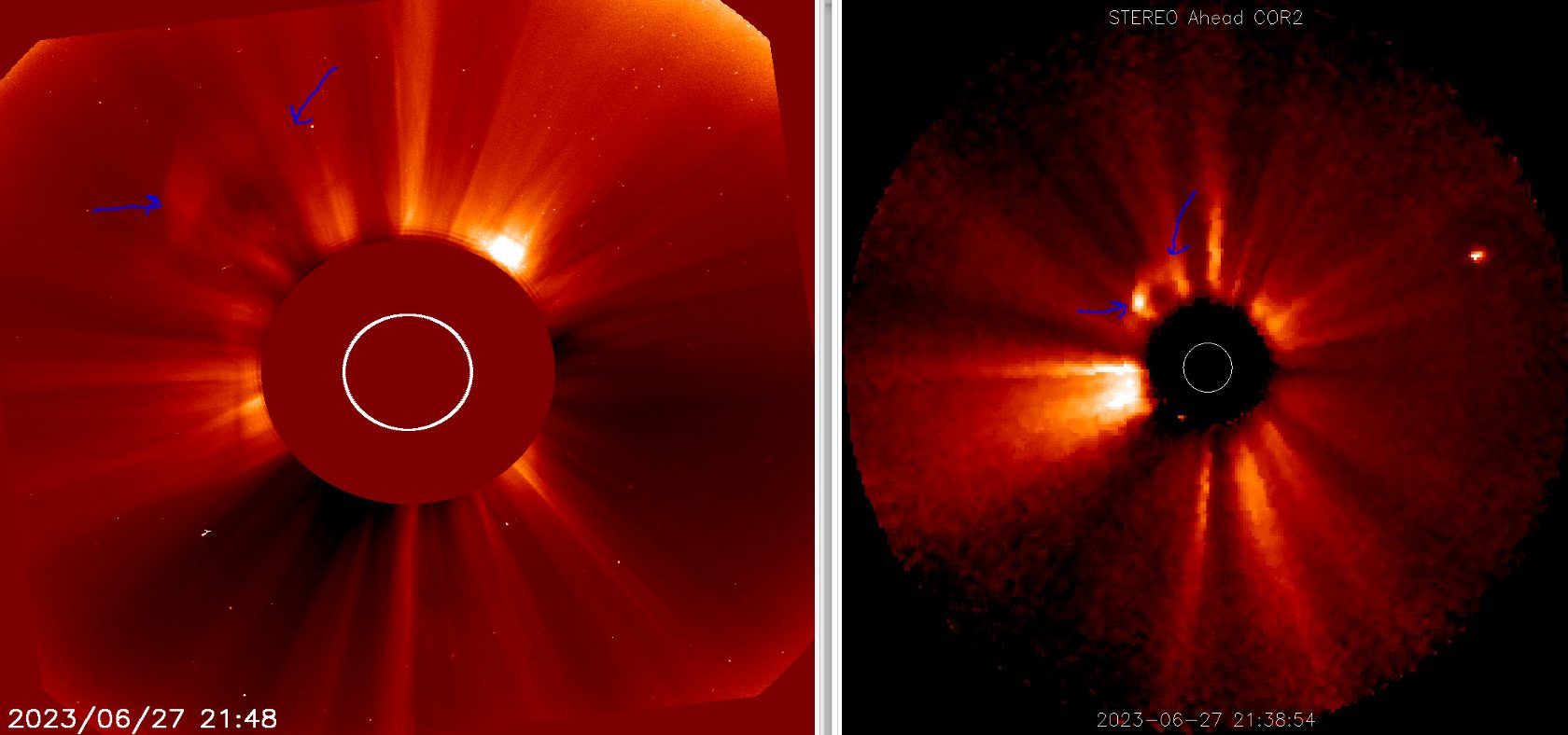 Blue Red Nasa Solar Flare