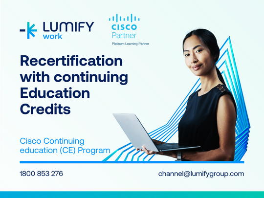 Lumify Work Australia on Twitter: "How can #CiscoPartners maintain credentials? Through Lumify ...