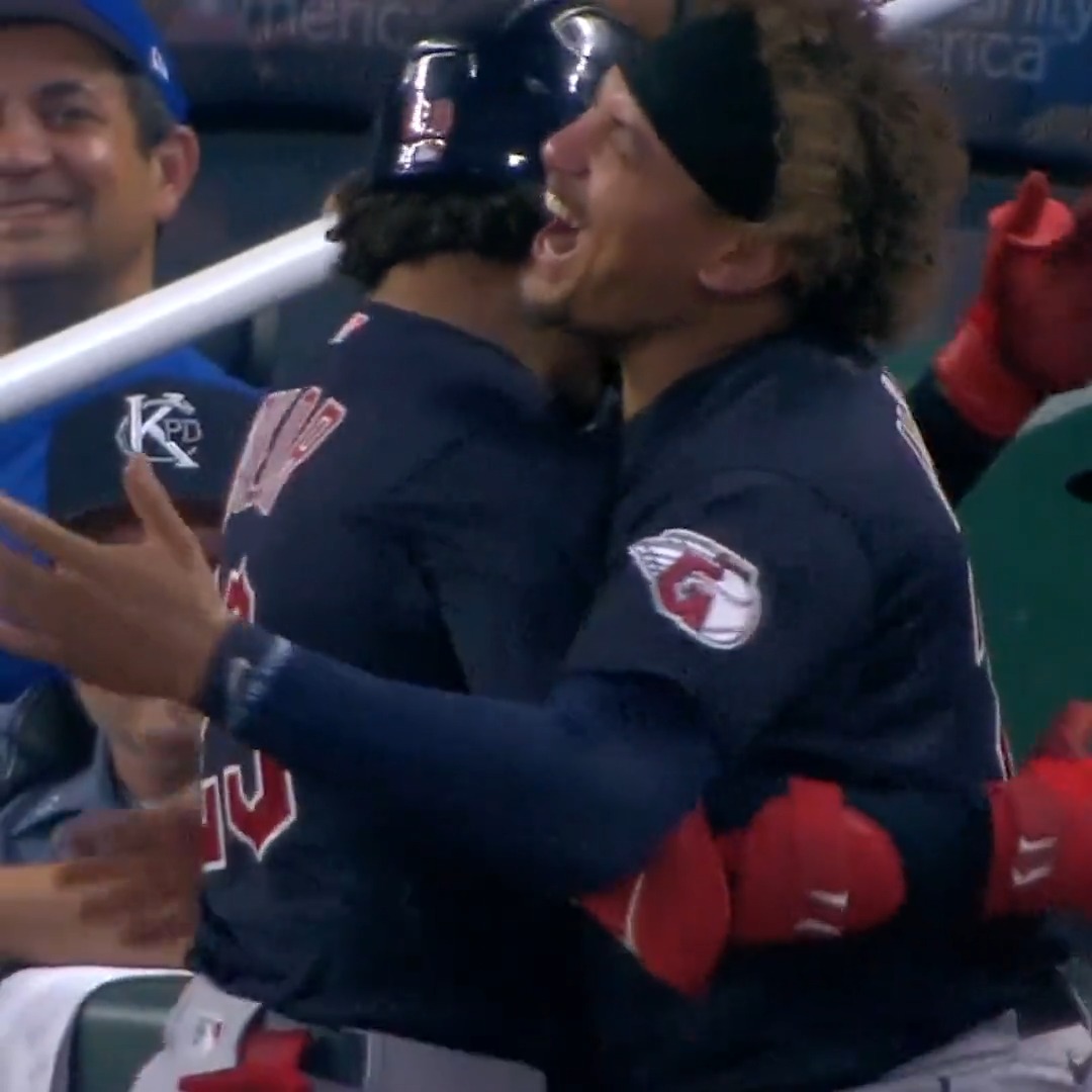 MLB on Twitter: "Bo Naylor hits his 1st career dinger and his brother, Josh, is right at the top ...