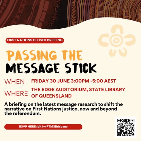 NAIDOC on Twitter: "Passing the Message Stick launch for First Nations ...