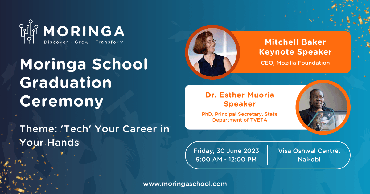 Moringa School On Twitter Tomorrow June 30th Is A Special Day At Moringa As We Prepare To