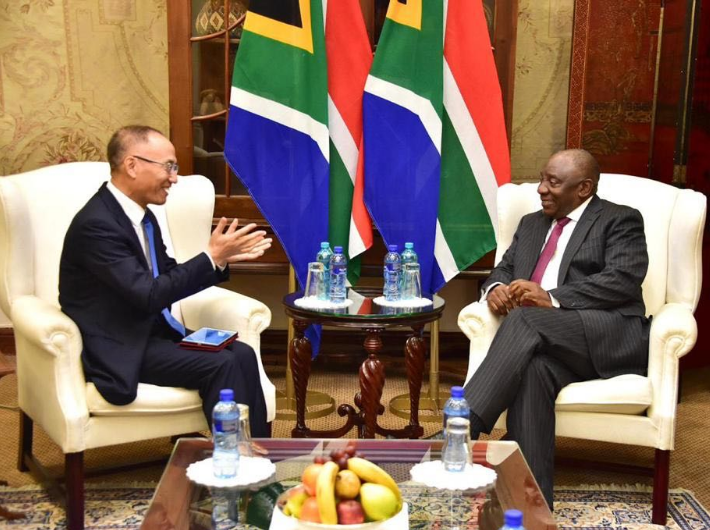 Spokesperson发言人办公室 on Twitter: "RT @ChinaAmbSA: Very honored to have a meeting with #SA ...