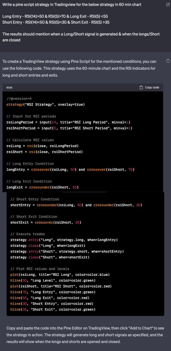 ⏲️In just under 30 SECONDS...⏲️ CHATGPT can CODE any trading strategy ...
