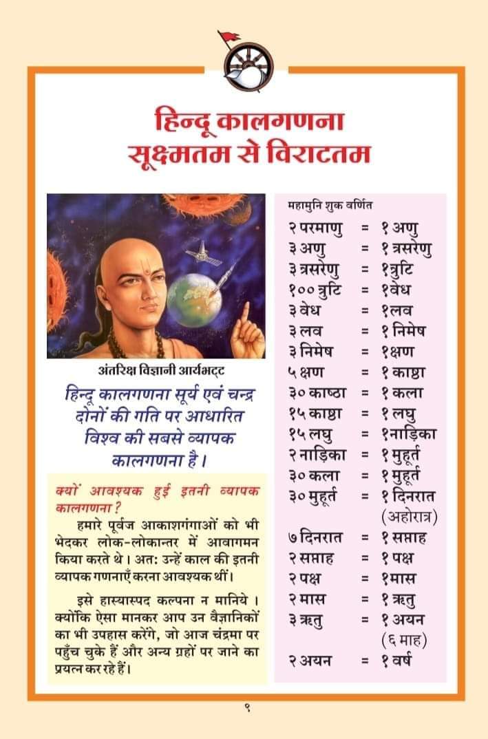 ऋषि मुनियों के अनुसंधान की देन है विश्व का सबसे बड़ा वैज्ञानिक समय गणना