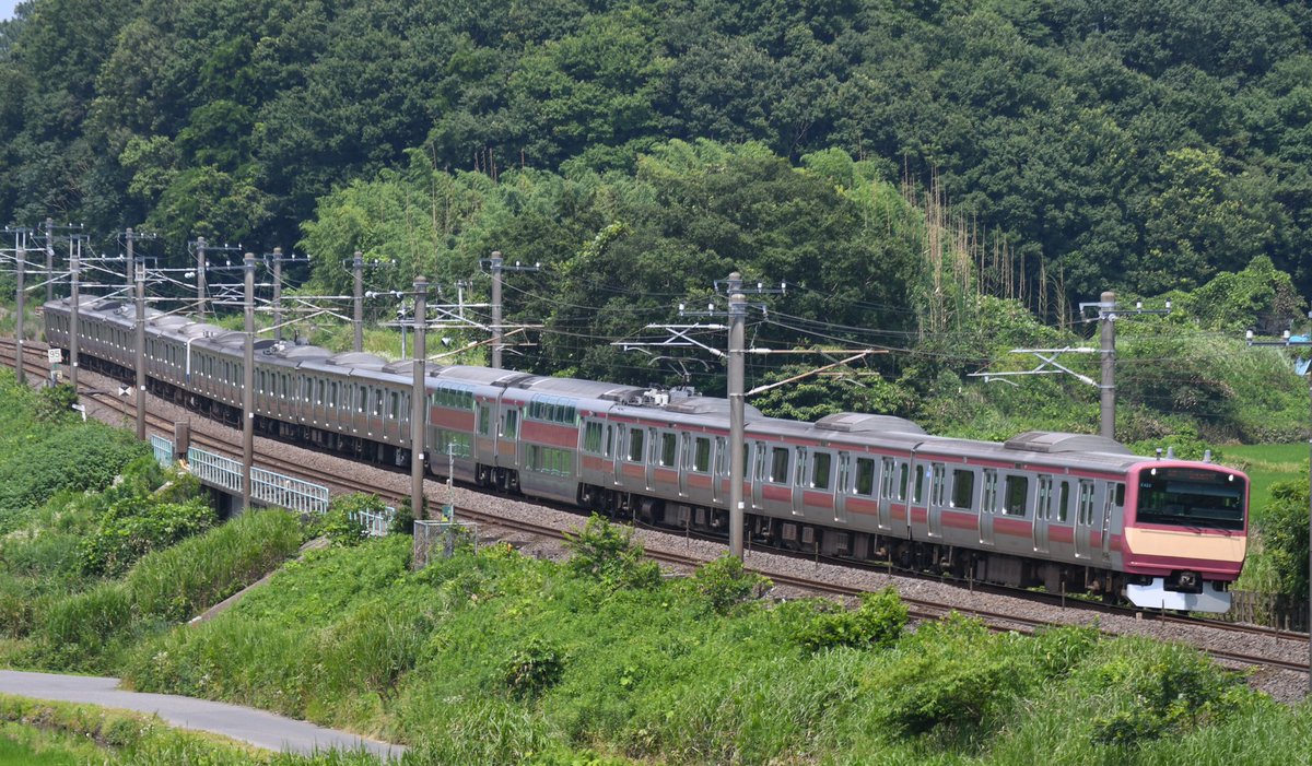 anko on Twitter: "#6月を写真4枚で振り返る 楽しい常磐線へ！ #E531系 #E657系"