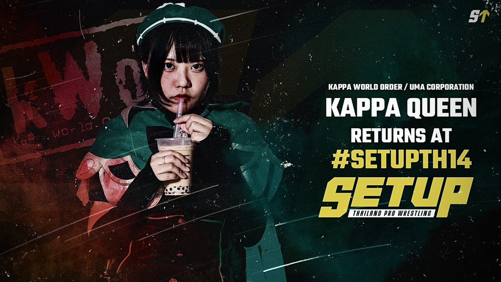 SETUP Thailand Pro Wrestling on Twitter: "[BREAKING] Kappa Queen returns at SETUP EP.14 along ...