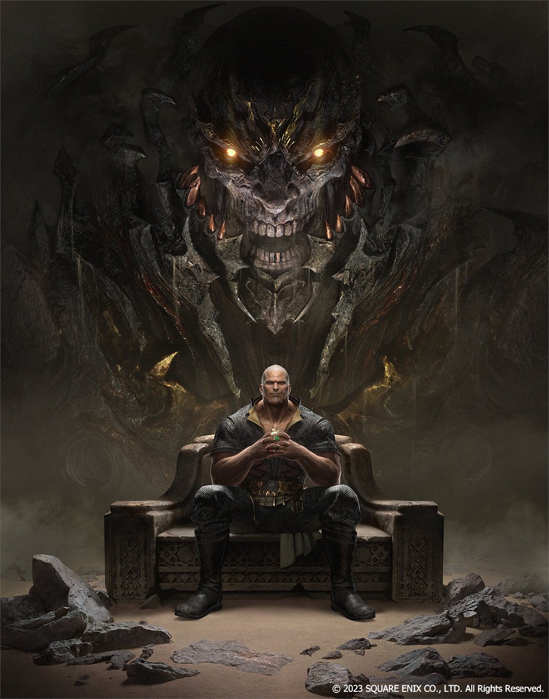 Titan Final Fantasy Concept Art