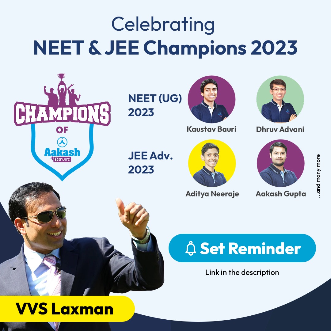 Aakash Education on Twitter: "Catch us LIVE on YOUTUBE tomorrow, 30th June at 4:00 p.m. as we ...