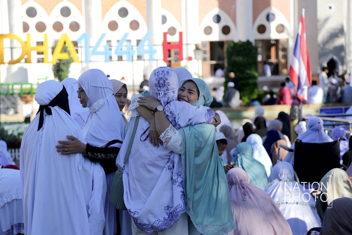 The Nation Thailand on Twitter: "Thai Muslims commemorate Eid al-Adha with prayers . Over 1,000 ...