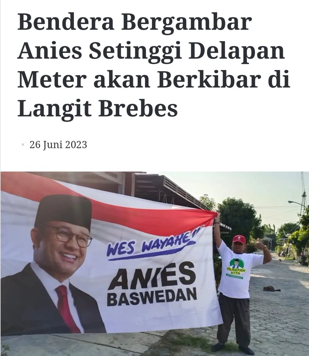 Relawan Anies Baswedan on Twitter: "https://relawananies.id/2023/06/26/bendera-bergambar-anies ...