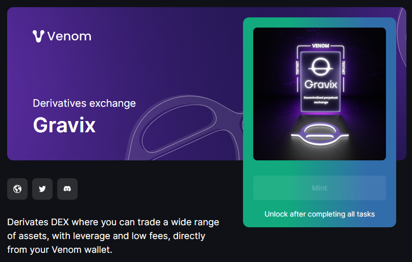 Airdrop Adventure 🧭 on Twitter: "New task on @Venom_network_ Complete here: https://venom ...